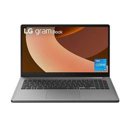 LG gram Book 15,6&rdquo; Notebook Windows 11 Home Intel&reg; Core&trade; i5 16GB RAM 512GB SSD 15U50T-G.AA56G Titansilber