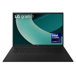 Schwarz LG 17 &Prime; gram Notebook mit Windows 11 Home Intel&reg; Core&trade; Ultra 7 Prozessor 32GB LPDDR5x RAM 2TB Dual SSD 17Z90TLG.AU8BG