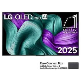Schwarz LG True Wireless TV 65&Prime; OLED evo AI M5 mit 4K Smart TV OLED65M59LA