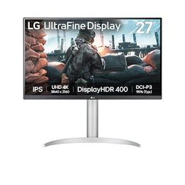 LG UHD IPS Monitor 27 &Prime; 4K, Schwarz, Klasse F, VESA DisplayHDR&trade; 400, 5 ms, 27UP650KW
