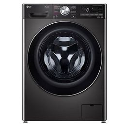 LG LG Waschtrockner Schwarz (EEK E/A, 12 kg / 8 kg, 1.360 U./Min.) mit Steam & TurboWash&reg; 360&deg; V9WD128H2B V9WD128H2B