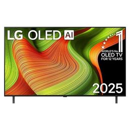 Schwarz LG 55&Prime; OLED AI B5 4K Smart TV OLED55B59LA