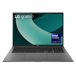 Grau LG 17 &Prime; gram Notebook mit Windows 11 Home Intel&reg; Core&trade; Ultra 7 Prozessor 16GB LPDDR5x RAM 1TB Dual SSD 17Z90TLG.AU79G