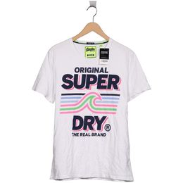 Superdry T-Shirt Herren Größe XXL Second Hand weiß