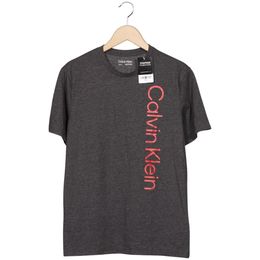 Calvin Klein T-Shirt Herren Gr&ouml;&szlig;e S Second Hand grau