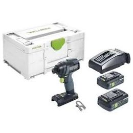 FESTOOL Akku-Schlagschrauber TID 18 HPC 4,0 I-Plus 1/4" 18 V
