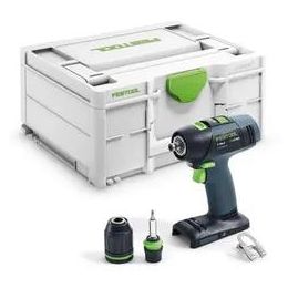FESTOOL Akku-Bohrschrauber T 18+3 Basic im Systainer3