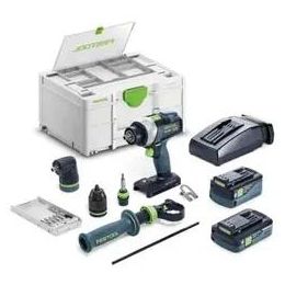 FESTOOL Akku-Bohrschrauber TDC 18/4 5,0/4,0 I-Set QUADRIVE | 577612