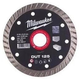 Milwaukee Diamanttrennscheibe DUT 125 mm Universal