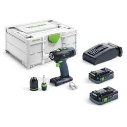 FESTOOL Akku-Bohrschrauber T 18+3 HPC 4,0 I-Plus im Systainer3