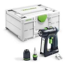 FESTOOL Akku-Bohrschrauber C 18 Basic im Systainer3