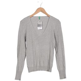 United Colors Of Benetton Pullover Damen Größe M Second Hand grau