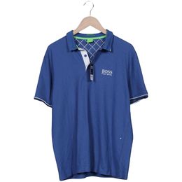 BOSS Poloshirt Herren Gr&ouml;&szlig;e XL Second Hand blau