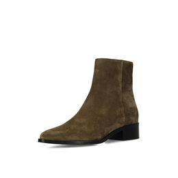 Manfield Stiefelette Damen Gr&ouml;&szlig;e 40 schilf Winterschuhe