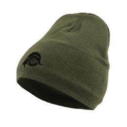 GUGGEN Mountain Beanie 'M&uuml;tze K901 aus Wolle mit leichtem Fleecefutter' female Green size Onesize