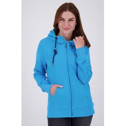 Deproc Fleece Jacket 'LAC DANA WMN' female Blue size 4XL