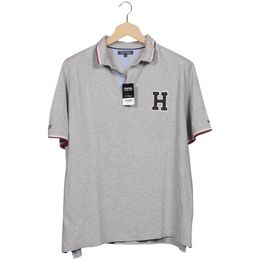 Tommy Hilfiger Poloshirt Herren Größe XXXL Second Hand grau