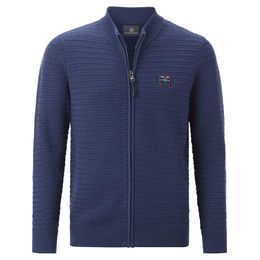 Jan Vanderstorm Strickjacke 'Bjornvik ' Herren Größe XL navy