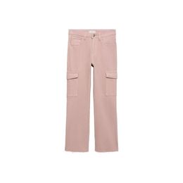 MANGO TEEN Cargo Jeans female Pink size M