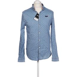 Superdry Hemd Herren Größe M Second Hand blau