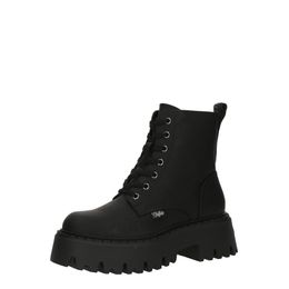 Buffalo Lace-Up Ankle Boots 'Aspen' female Black size 38