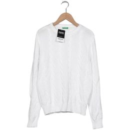 United Colors Of Benetton Pullover Damen Größe L Second Hand weiß