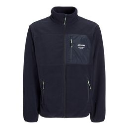 Jack & Jones Jack & Jones Fleece Jacket 'JJTheo' male Blue size XL