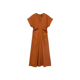 Mango Kleid 'Broom' Damen Größe 42 cognac Winterkleid
