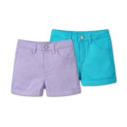 Tchibo - 2 Shorts - M&auml;dchen - Gr. 134/140 - violett