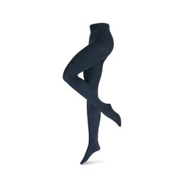 Tchibo - Thermostrumpfhose mit Struktur - Damen - Gr. XXL - dunkelblau