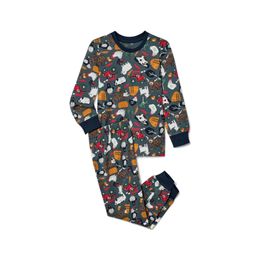 Tchibo - Kleinkind-Pyjama - Kinder - Gr. 98/104 - blau