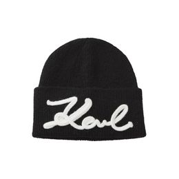 K by KARL LAGERFELD Karl Lagerfeld Beanie female Black size One Size