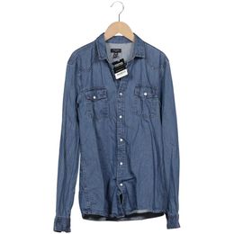 New Look Hemd Herren Größe S Second Hand blau