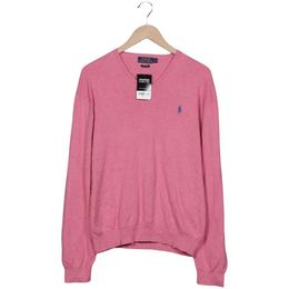 Polo Ralph Lauren Pullover Herren Größe L Second Hand pink