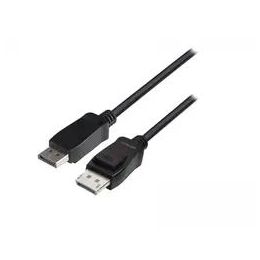 Deltaco LSZH DisplayPort Kabel 8K Schwarz (2 meter)