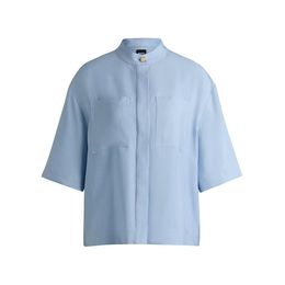 BOSS - Bluse Balisia mit 3/4-Arm, blau, Gr. 38 / S