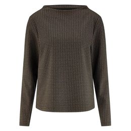 Peter Hahn - Shirt mit U-Boot-Ausschnitt, schwarz, Gr. 50 / XL