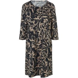 Green Cotton - Jersey-Kleid Emma, schwarz, Gr. 40 / M - Baumwolle