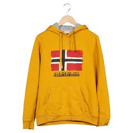 Napapijri Kapuzenpullover Herren Gr&ouml;&szlig;e M Second Hand gelb