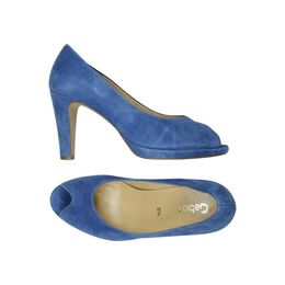 Gabor Pumps Damen Gr&ouml;&szlig;e 38.5 Second Hand blau