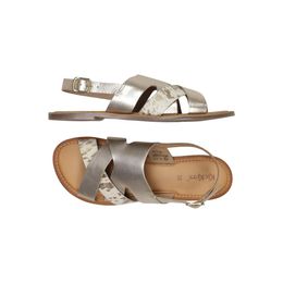 Kickers Sandalen Damen Gr&ouml;&szlig;e 38 Second Hand silber
