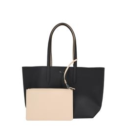 Lacoste Shopper 'Anna' Herren Gr&ouml;&szlig;e One Size creme / schwarz