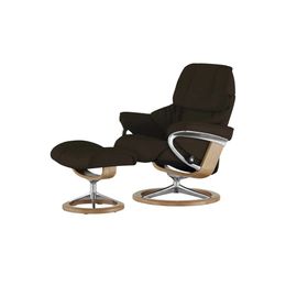 stressless Relaxsessel mit Hocker Reno braun Maße (cm): B: 92 H: 110 T: 80.0 » Möbel Kraft