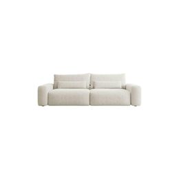 Selsey Einzelsofa mit Schlaffunktion Carnos creme Ma&szlig;e (cm): B: 257 H: 82 &raquo; M&ouml;bel Kraft