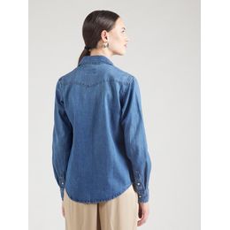 Pepe Jeans Bluse Damen Größe XXS blue denim