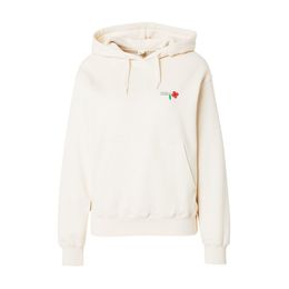 Iriedaily Sweatshirt 'Flower Boi' Damen Gr&ouml;&szlig;e S gr&uuml;n / rot / schwarz / wollwei&szlig;