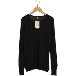 United Colors Of Benetton Pullover Damen Größe XXS Second Hand schwarz