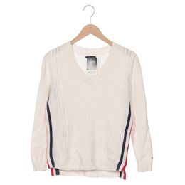 Tommy Hilfiger Pullover Damen Größe XS Second Hand weiß