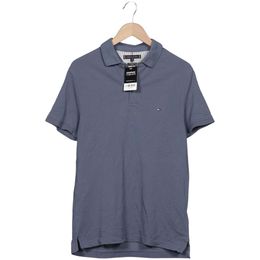 Tommy Hilfiger Poloshirt Herren Größe L Second Hand blau
