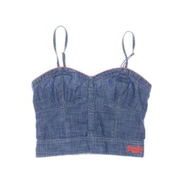 Superdry Top Damen Größe S Second Hand blau